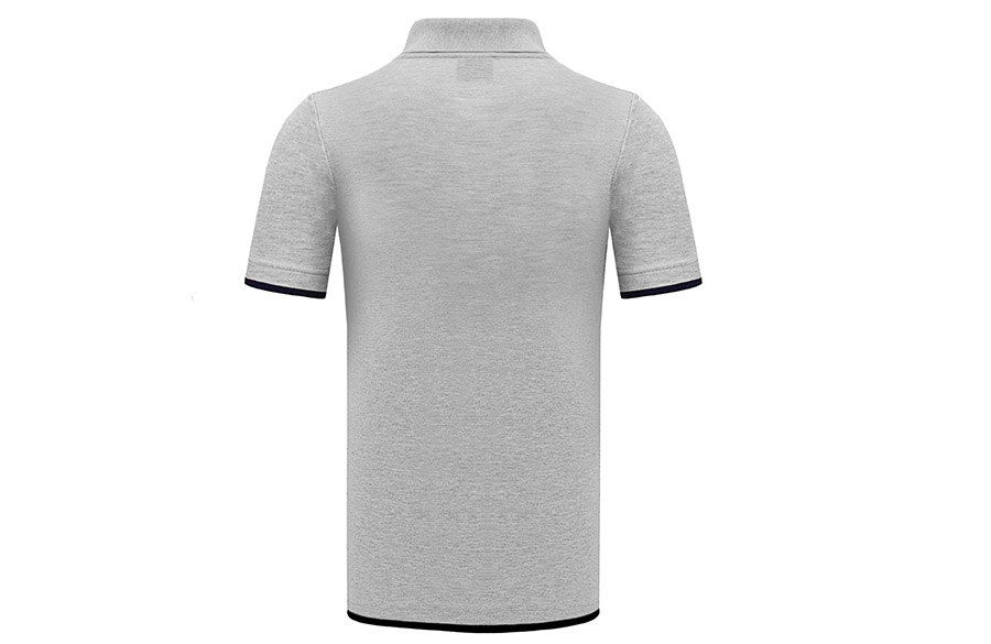 Two Toned: Two Tone Golf Shirts Grey/Black